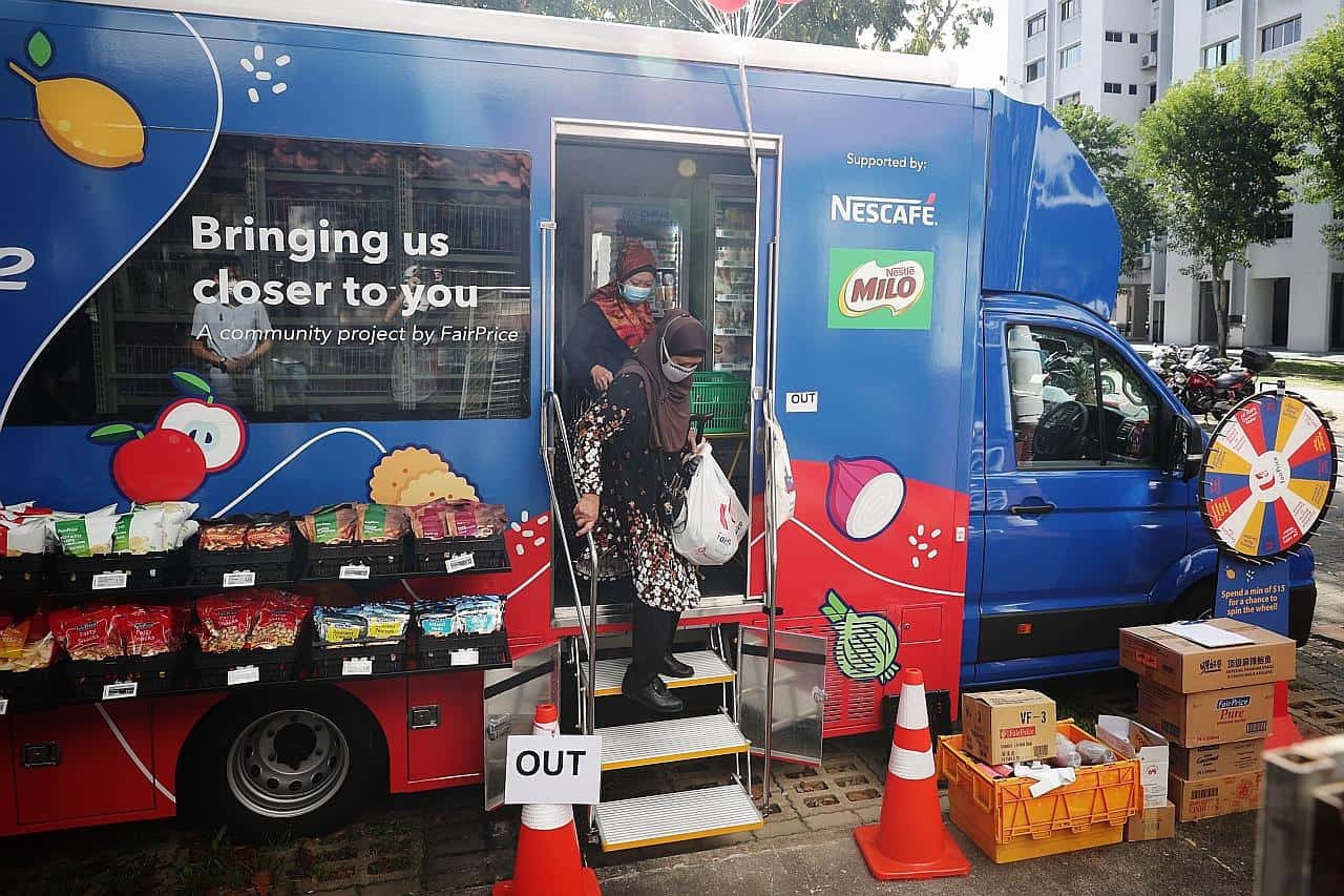FairPrice on Wheels: Supermarkets made convenient for seniors