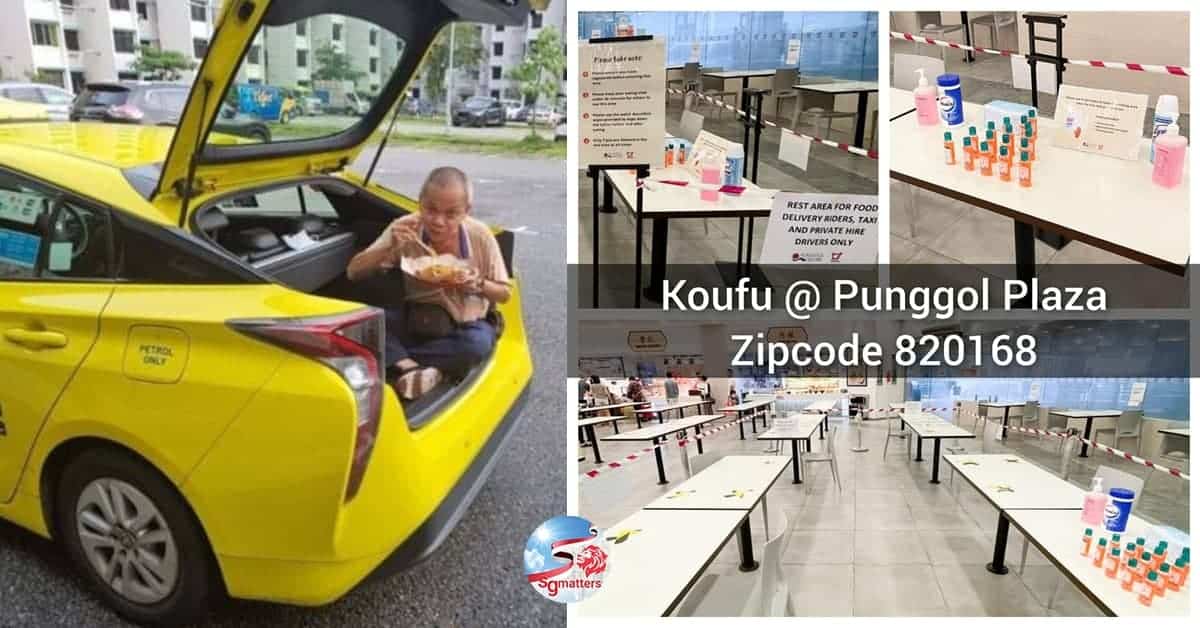 Rest stops for all drivers and food delivery personnel!