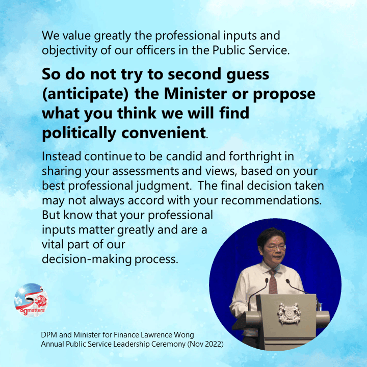 Your objective input matters greatly, DPM says to public officers